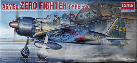 Battle-Models > Academy 12493 Mitsubishi A6M5c Zero Fighter type 52c 1:72